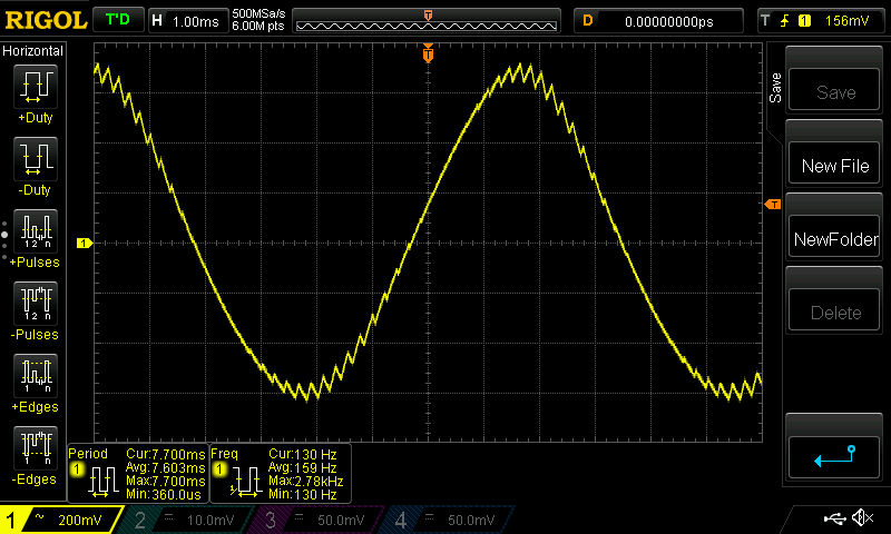 Raspberry PI Bare Metal Vol 5 - PWM Sine Wave Generator